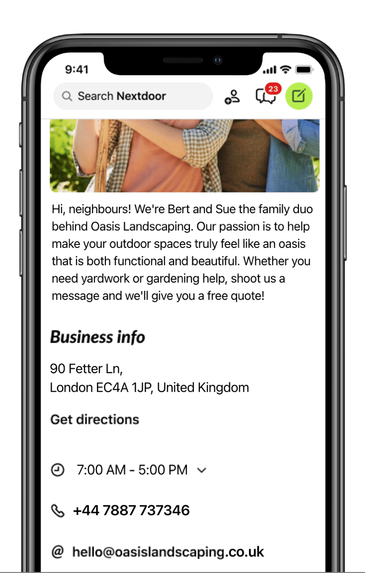 Create a Free Business Page on Nextdoor | Claim Your Account