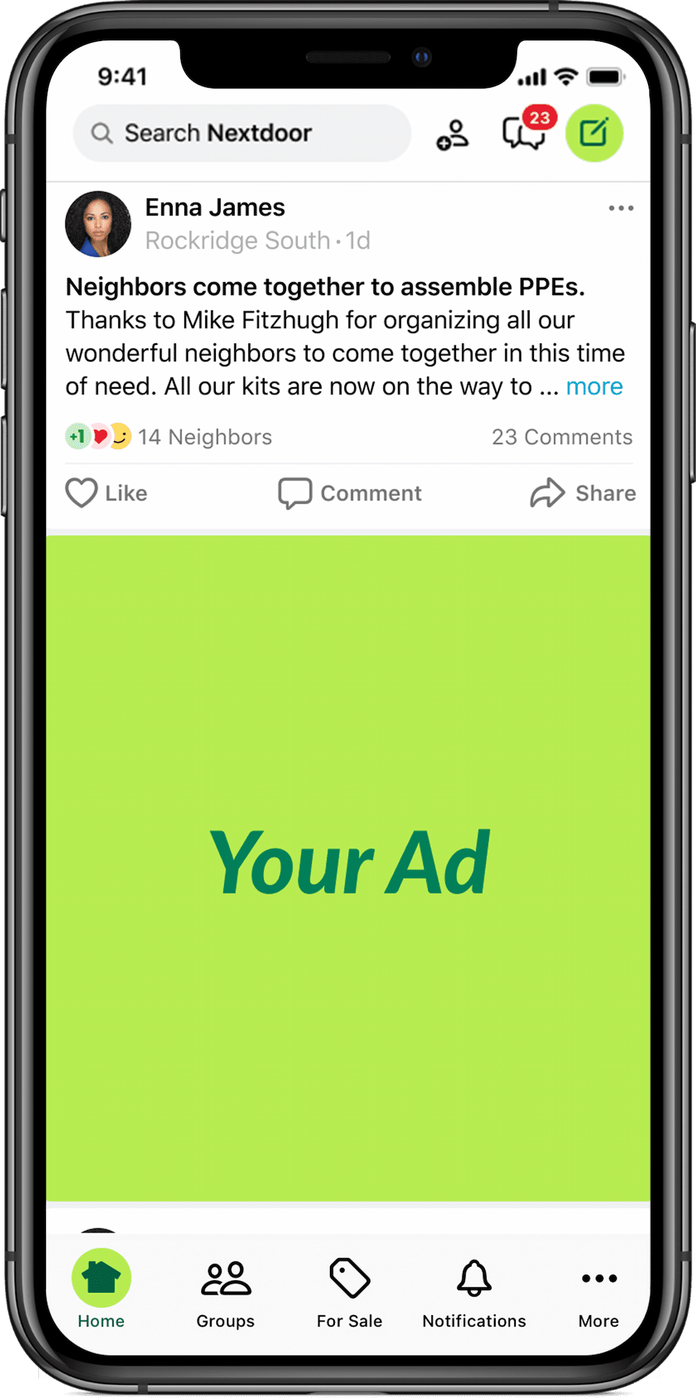 How do you Scale Ads on Nextdoor’s Neighborhood Ad Center?