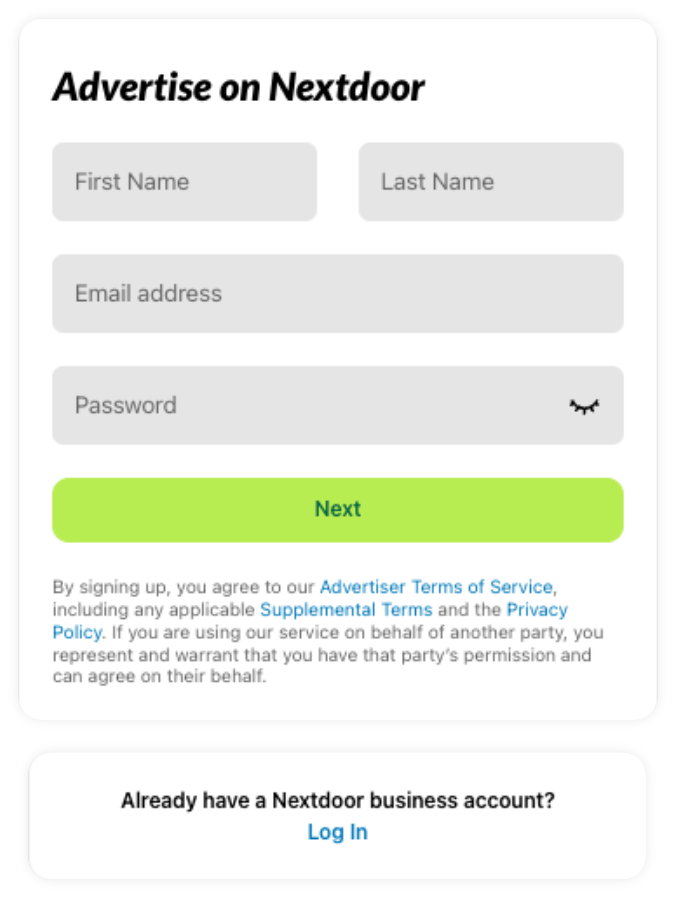 Getting Started with Local Advertising & Campaign Creation | Nextdoor